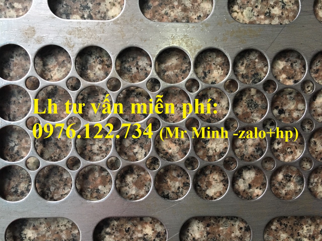 Công ty CP Gia Công Cơ Khí Minh Quang gia công Tôn đột lỗ theo yêu cầu